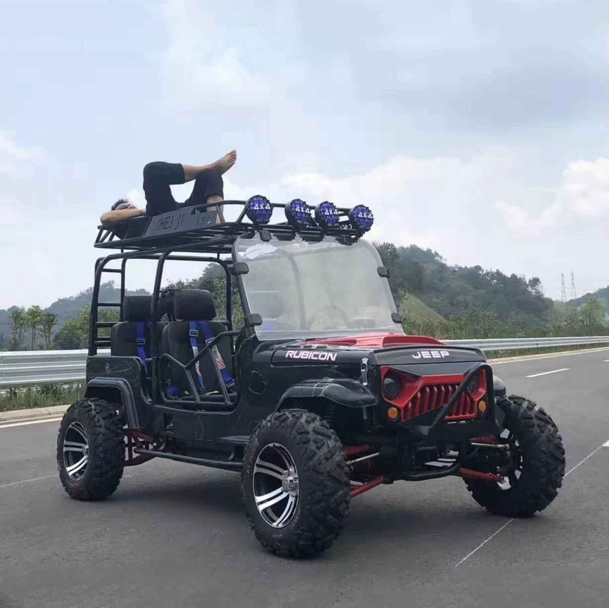Alibaba.com: 3000W/4000W/5000W electric UTV, four-wheel four-seater off ...