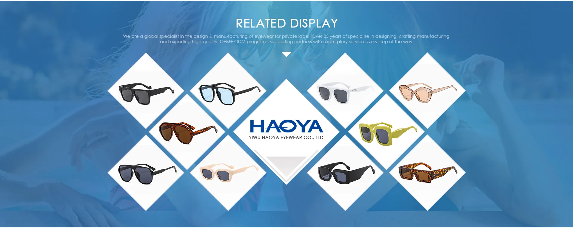 Yiwu Haoya Glasses Co., Ltd. - Sunglasses, Sunglasses Accessories