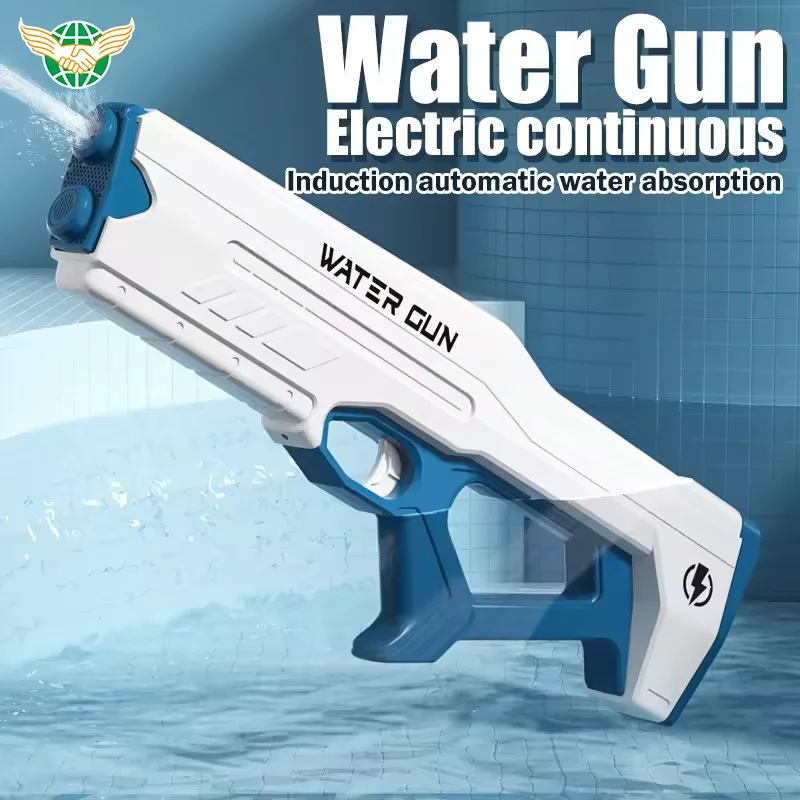 New High-pressure Continuous Fire Water Gun Toy Automatic Induction ...