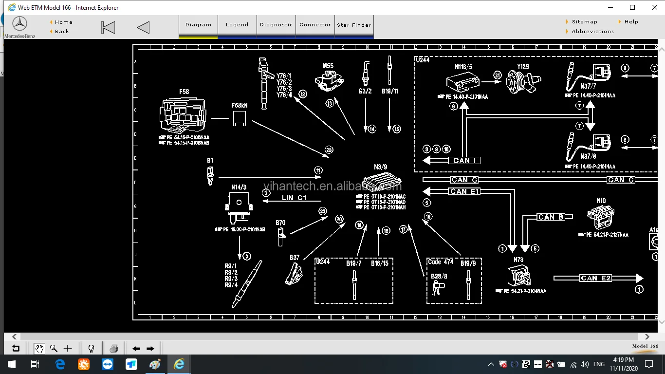 MB Star C4 SD Connect for Car and Truck - 2020.09 Software