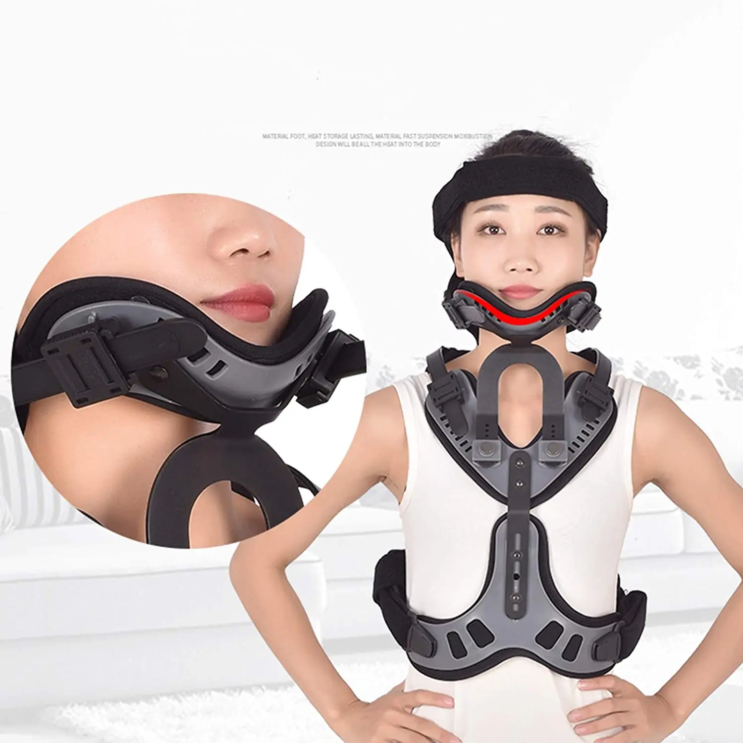 HKJD Cervical Thoracic Orthosis - Adjustable & Comfortable