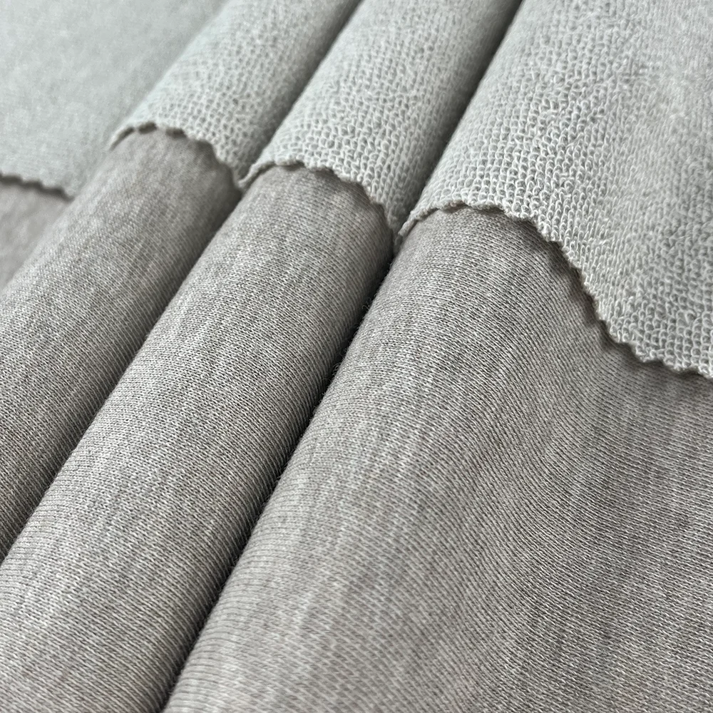 Factory Terry 100% Cotton Terry Fabric Antimicrobial Brushed Terry ...