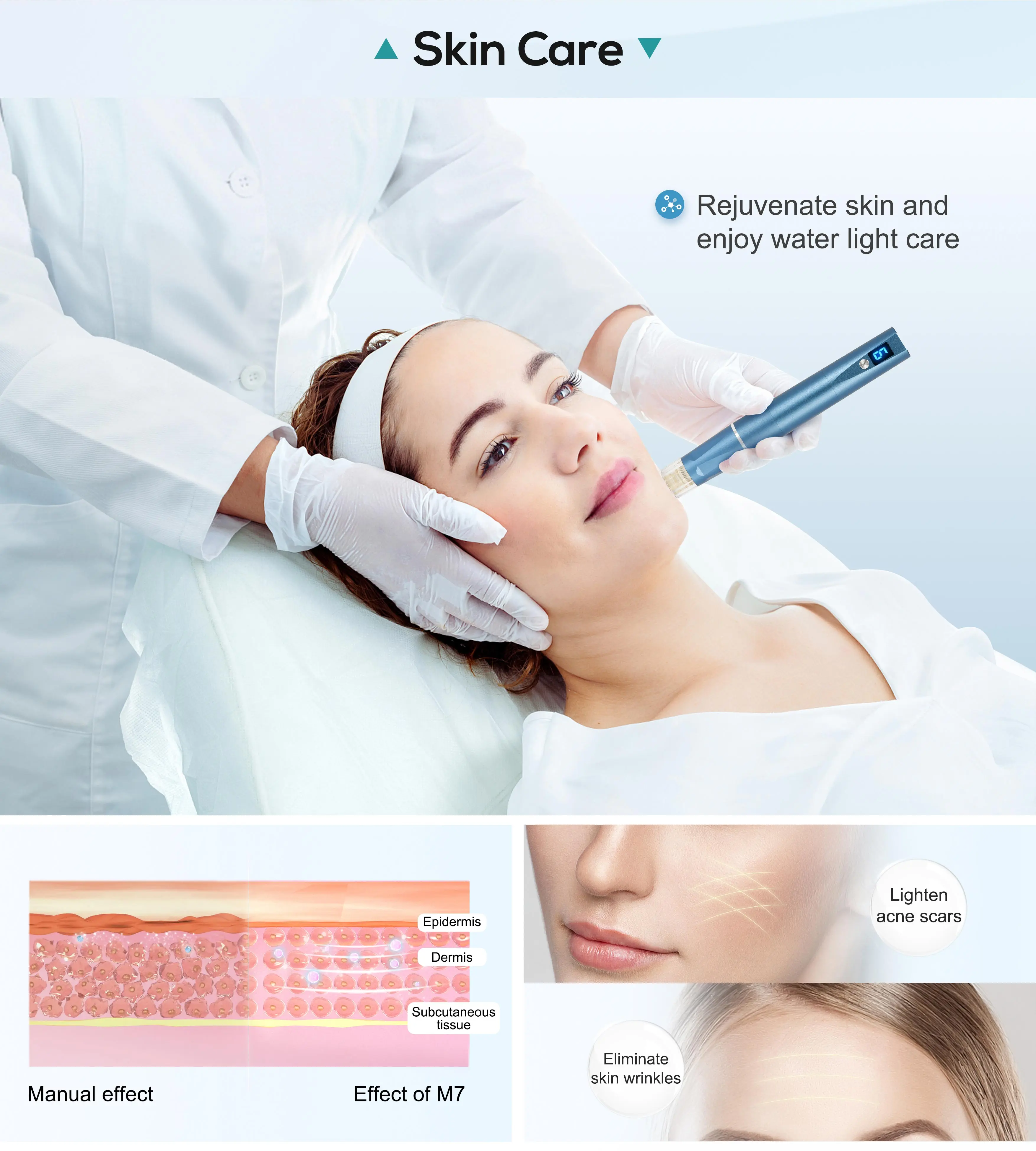 2024 New Design Professional Electric Auto Mts Mesotherapy Microneedle ...