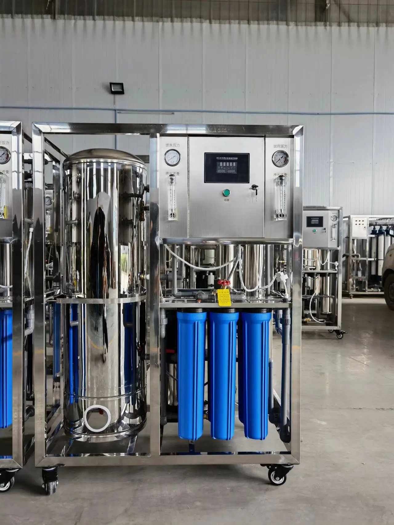 Automatic 500lph Ro Water Treatment Plant Reverse Osmosis Commercial ...