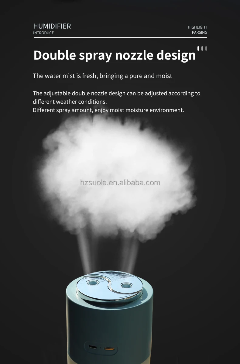 Soler X16 Usb Plug-in Portable Cool Steam Humidifiers Mini ...