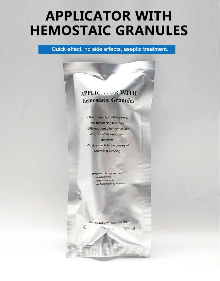 Chitosan Powder Hemostatic Powder Wound Sterile Hemostatic Particles ...