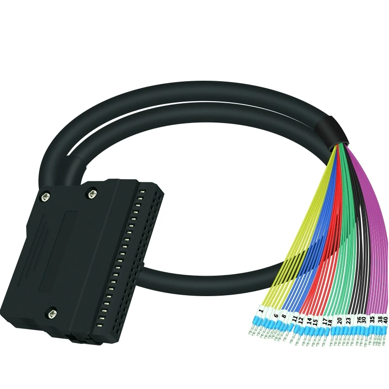 IDC40 Spring Terminal Block Board IDC40 Connector PLC Relay Adapter DIN ...