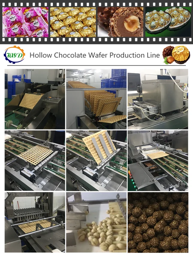 Wanshunda Hollow Wafer Line - Efficient & Reliable Biscuit Making