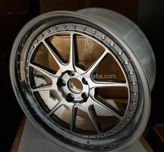 Custom Bg Forged 2 Piece Concave Alloy Wheels 5x120 20inch Gray Color ...