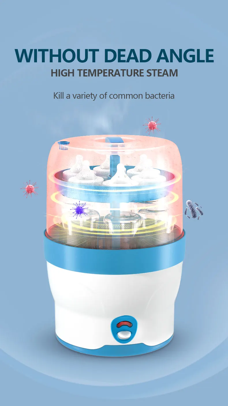 High Capacity Easy to Use Steam Sterilizers for Baby Bottle Milk ...