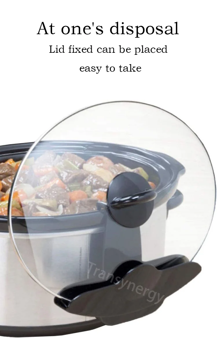New Lid Pocket Slow Stew Pot Lid Holder With Hands-free Design Unique ...