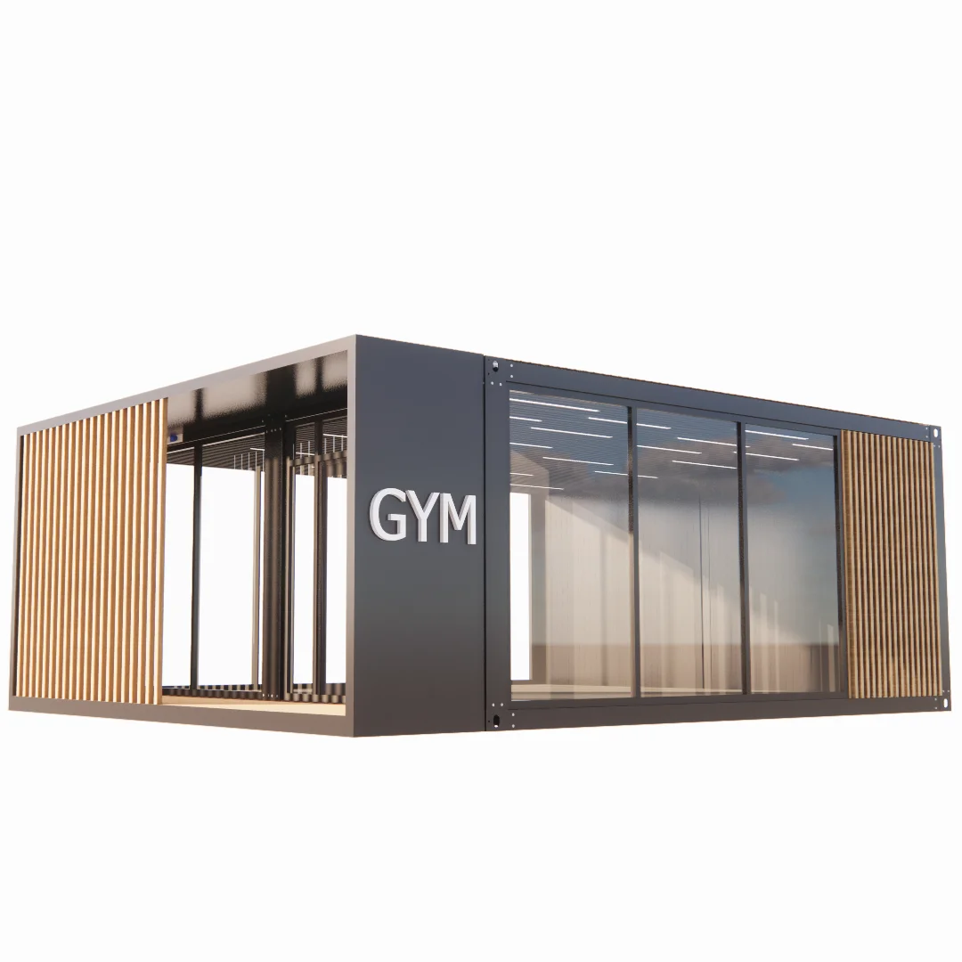 Modern Prefabricated Building Backyard Outdoor Garden Gym Room Studio ...