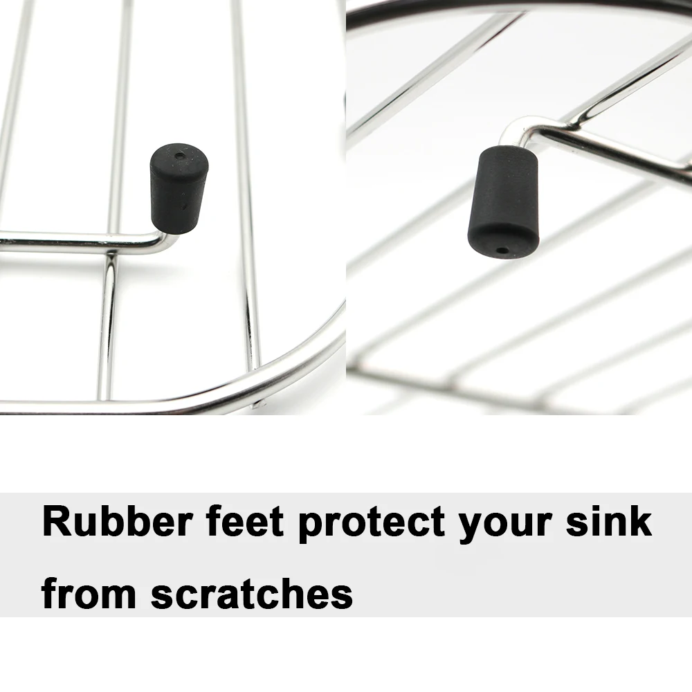Oem Stainless Steel 304 Sink Bottom Grid Rack Kitchen Sink Protector ...