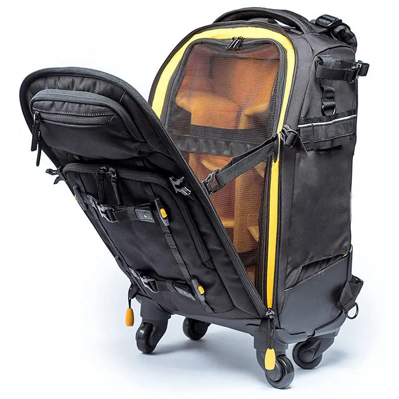 Factory Waterproof Camera Trolley Bag 1680d Luggage Camera Backpack ...