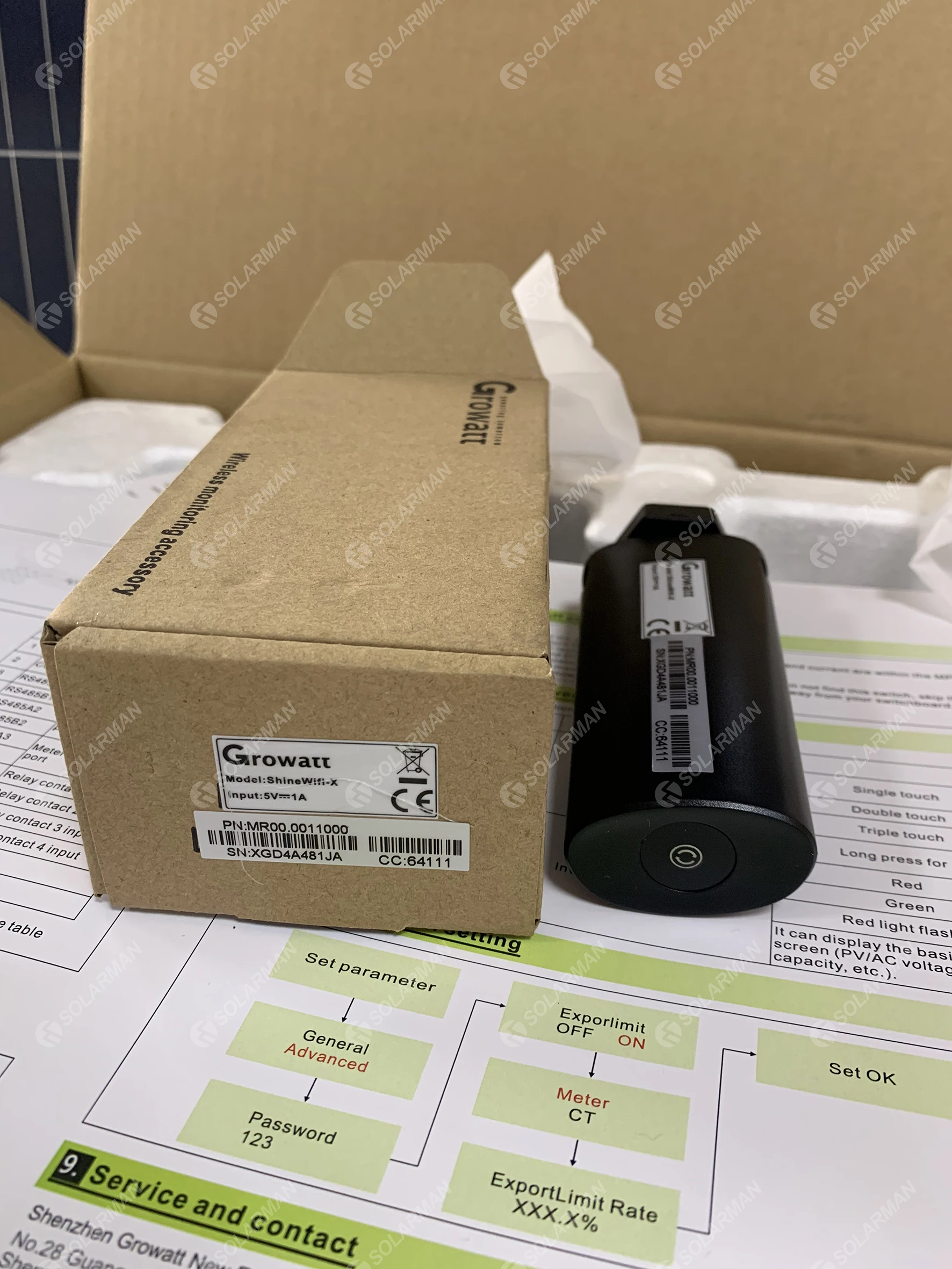 Growatt Mobile Monitoring Growatt Wifi X Shine Wifi X - Buy Growatt ...