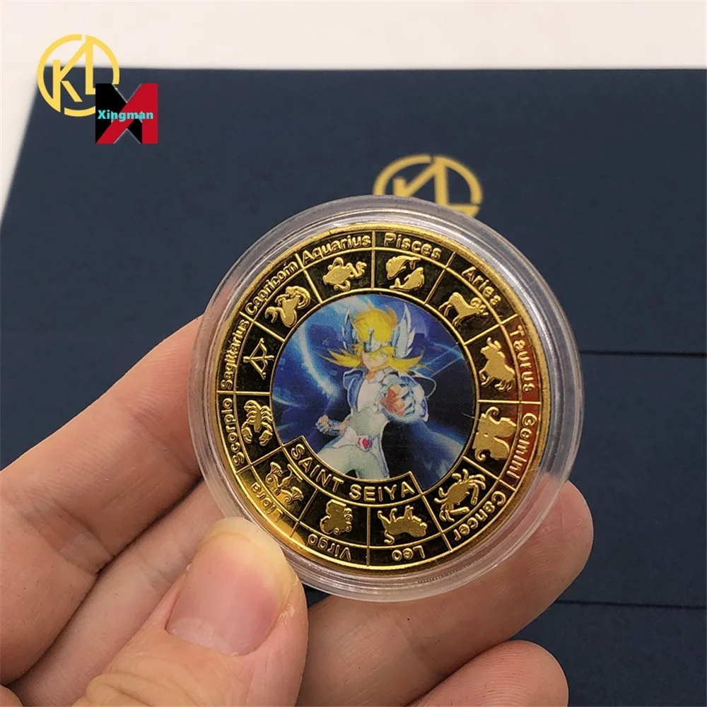 Anime Gold Coins - Saint Seiya Commemorative 24K Coins