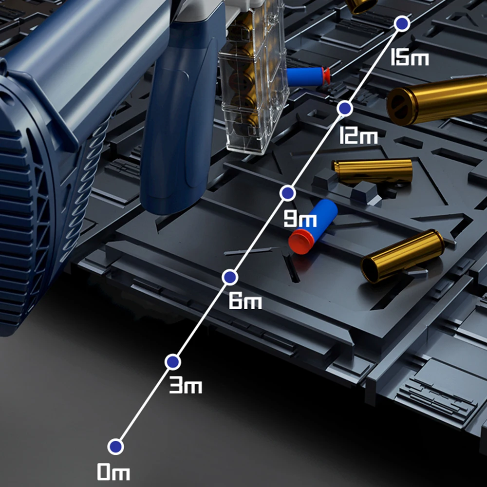M416 Eva Soft Bullets Shooting Gun Toy With Manual Bullet Shell ...