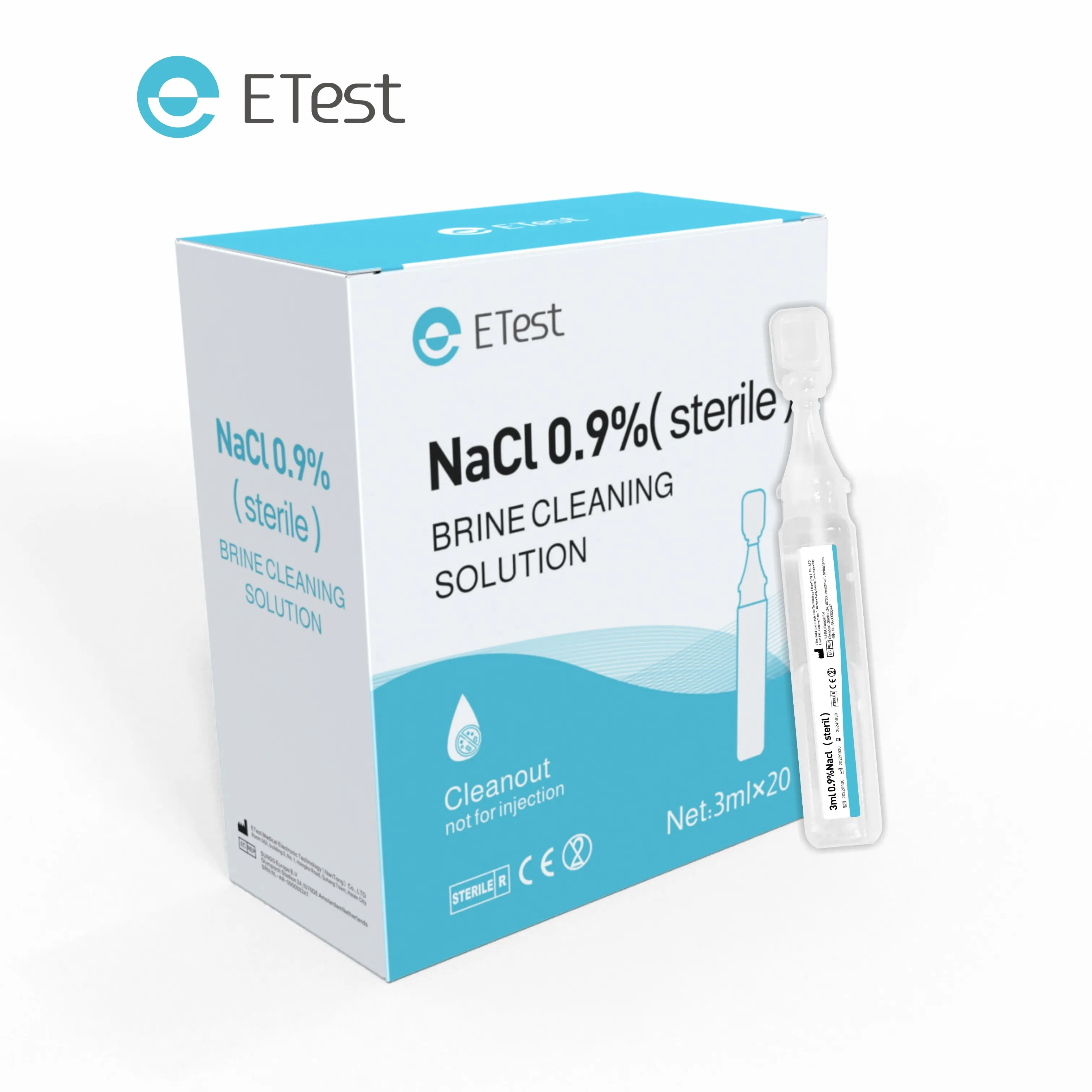 China Factory Good Quality Sterile Saline Solution Physiological Saline ...