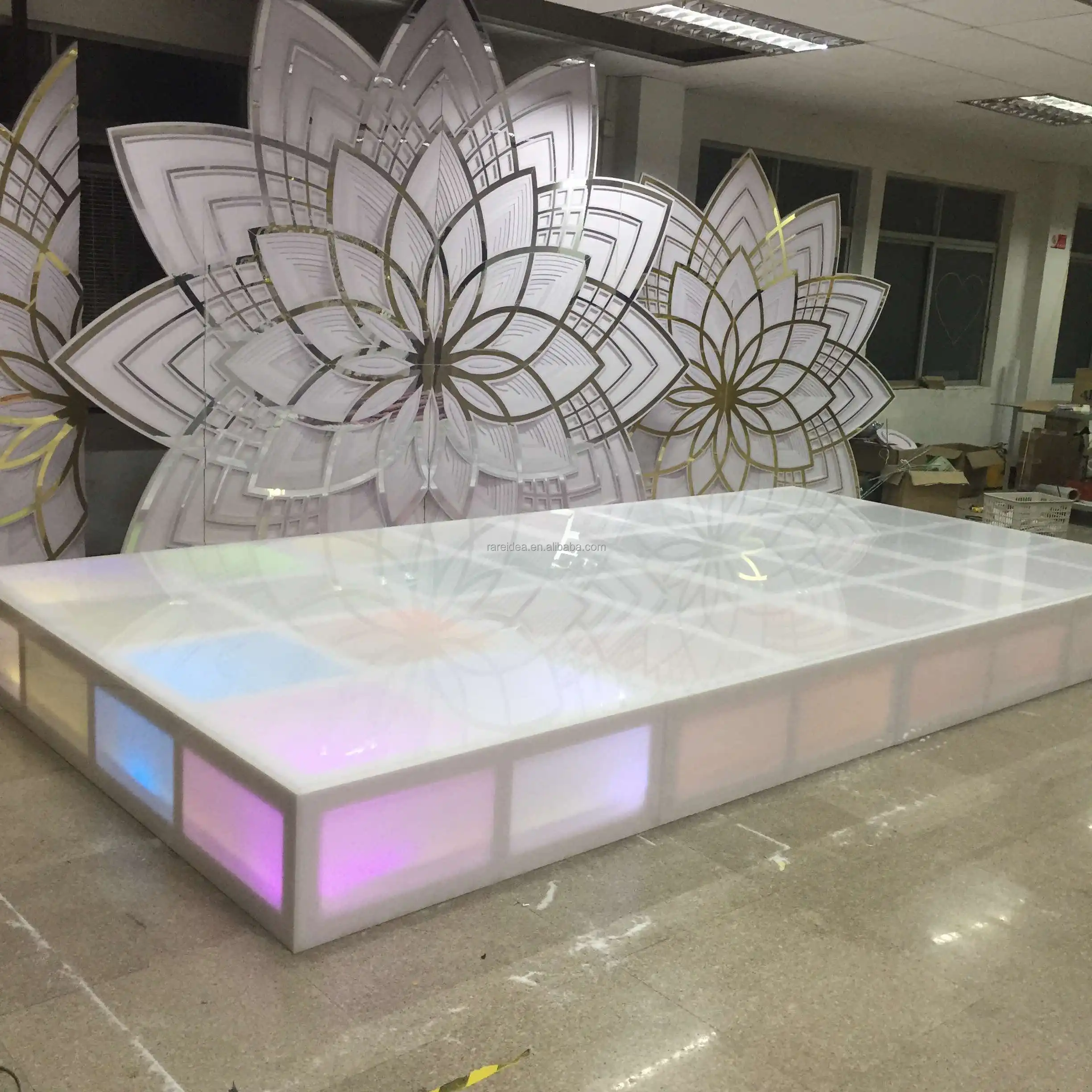 2024 Wedding Stage Platform Decor - Interactive Dance Floor