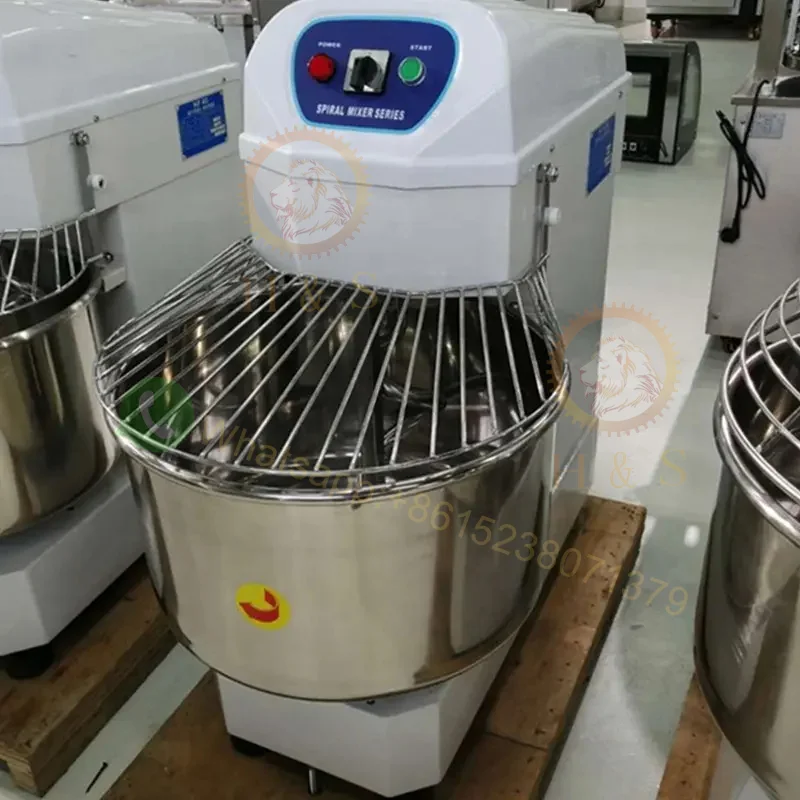 Buy 20l 30l 40l 50l 60l Baking Commercial Flour Spiral Bread Dough Mixer Stirrer Machines Prices ...