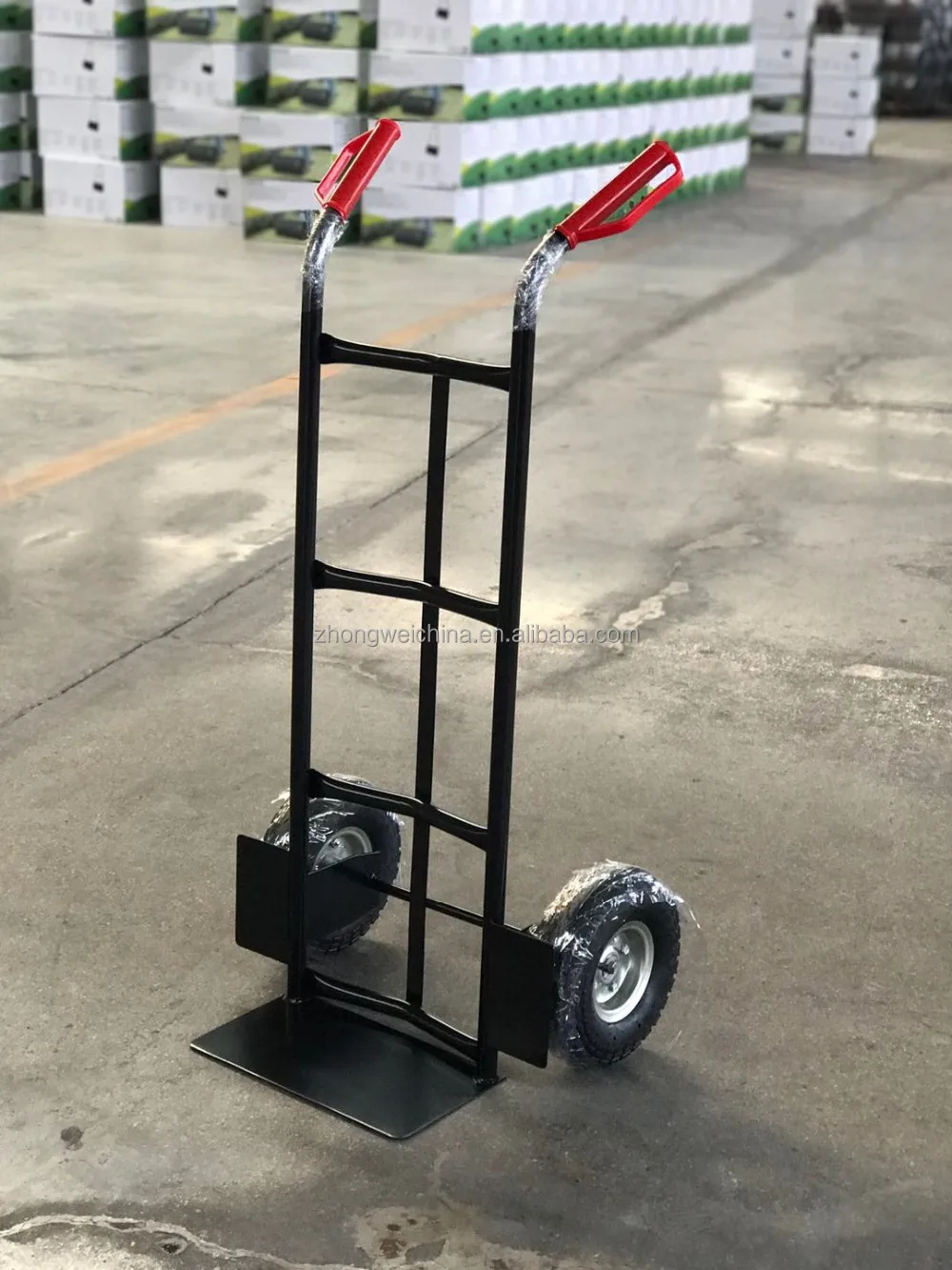 China Manufacturer Hot Sale Heavy Duty 200kg HT1830 Metal Hand Trolley ...