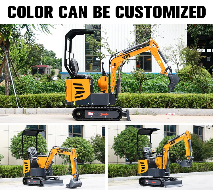 Earth-moving Machinery Excavators Minibagger Mini Escavator Bagger Mini ...