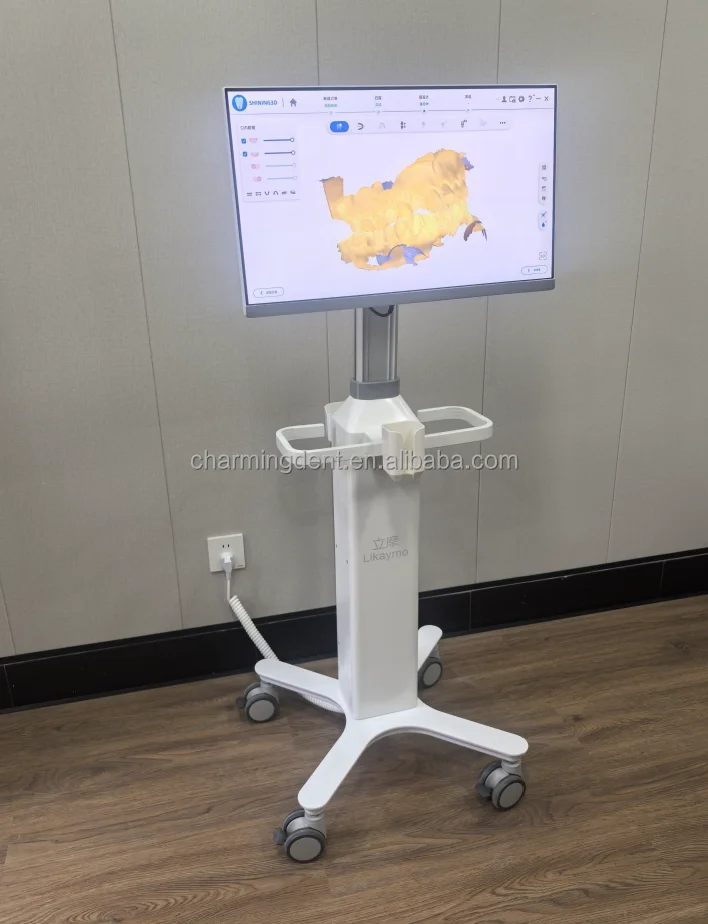 Medical Equipment Dental Intraoral Scanner Cart with Monitor PC All in ...