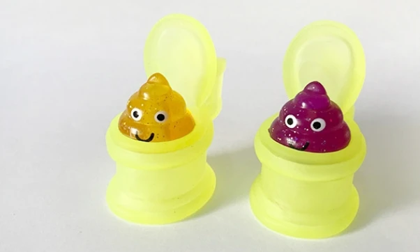 Stress Relieve Fidget Toy - Cute Poop Toilet Funny Gift