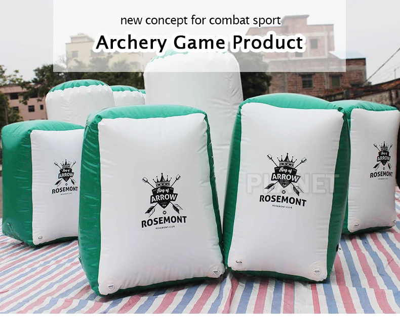 PVC Carnival Games - Durable Inflatable Paintball Bunkers