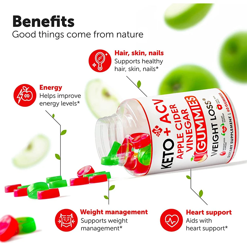 Private Label Weight Loss Keto Acv Supplement With Ginger For Detox ...