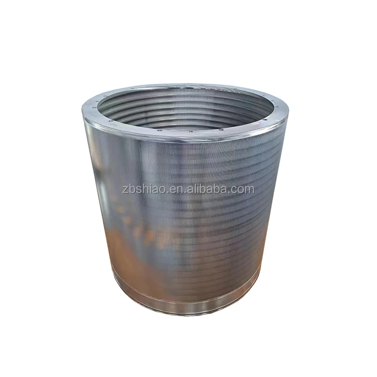 Pulper Sieve Stainless Steel Perforated Paper Pulp Screen Mesh Filter ...