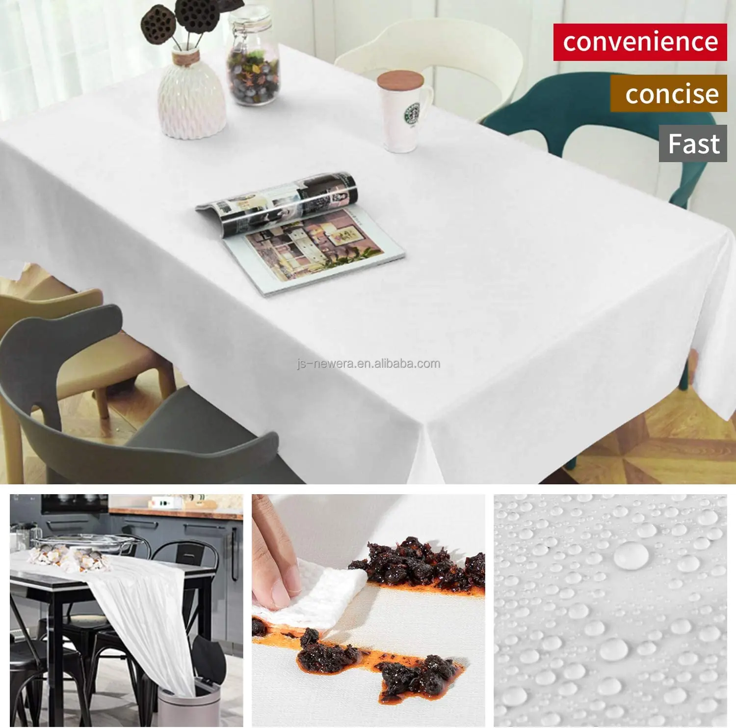 Wholesale Birthday Party Supplies Disposable Peva Table Cover Colorful ...