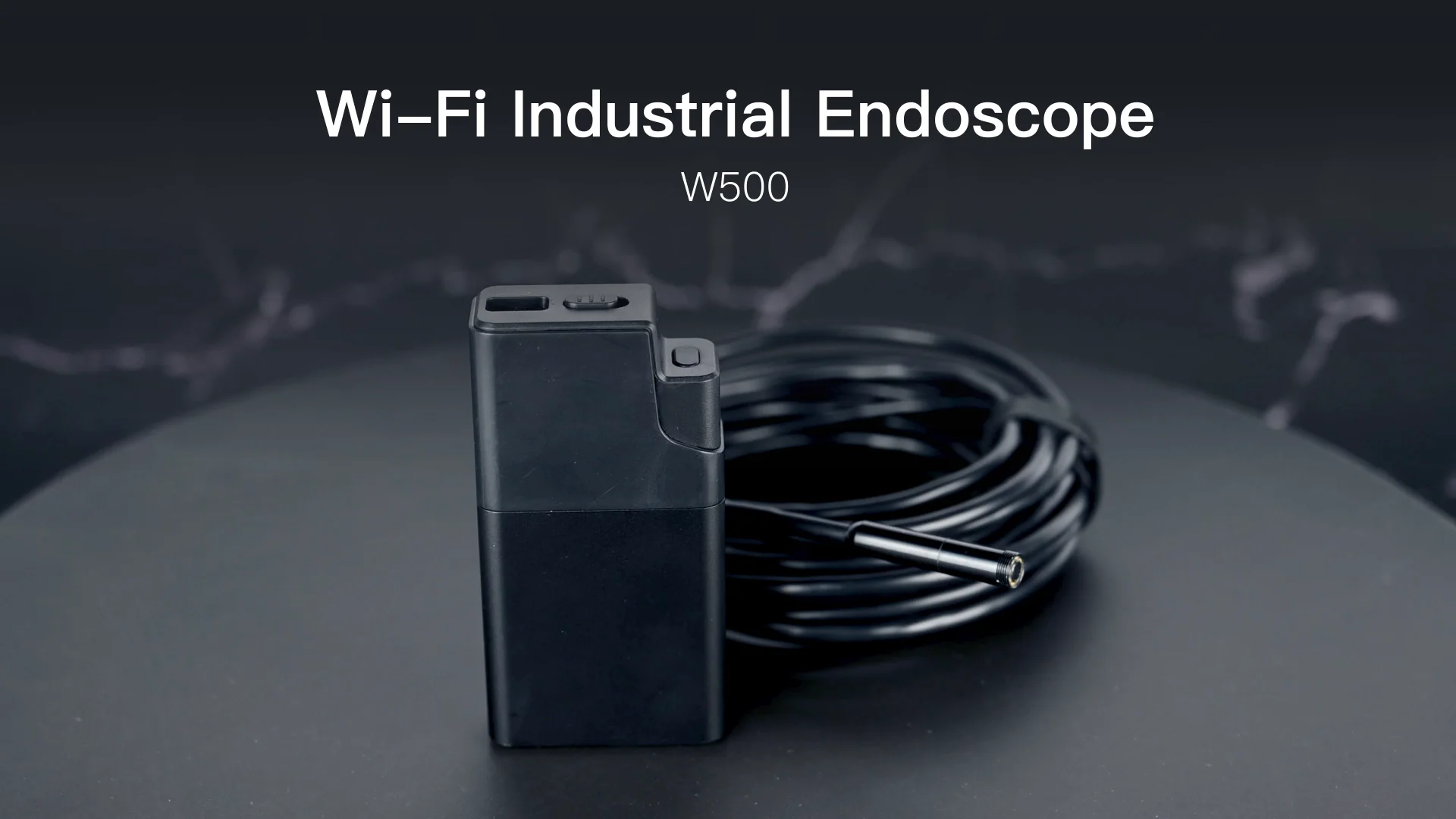 1080p Hd Borescope Inspection Camera 8mm 10m Rigid Cable Wireless Wifi ...