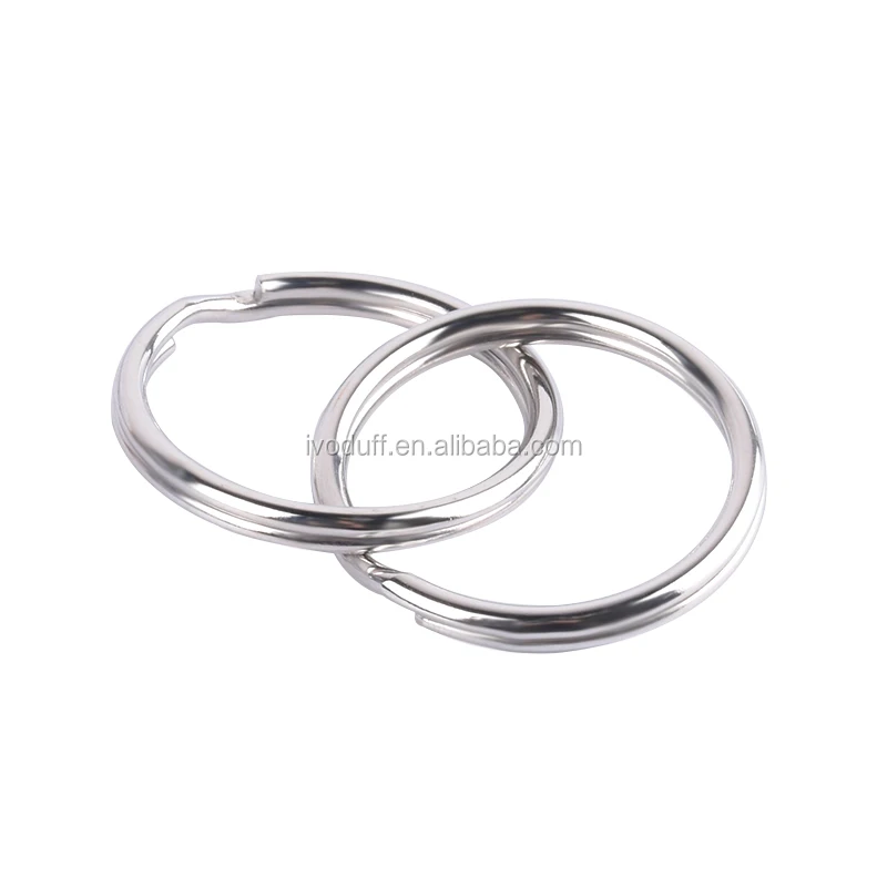 High Quality 10mm Stainless Steel Split Ring Connectors for Keys Round ...
