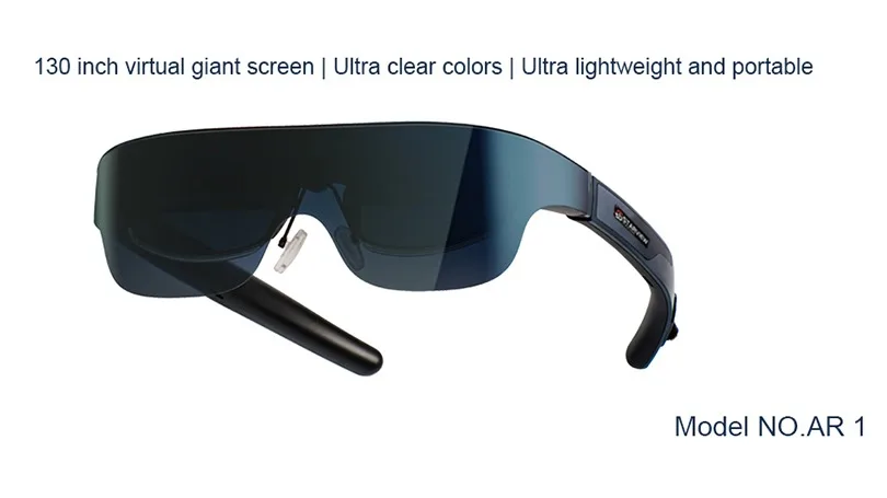 Augmented Reality Glasses Smart Glasses Massive 130" Mico-oled 2d 3d ...