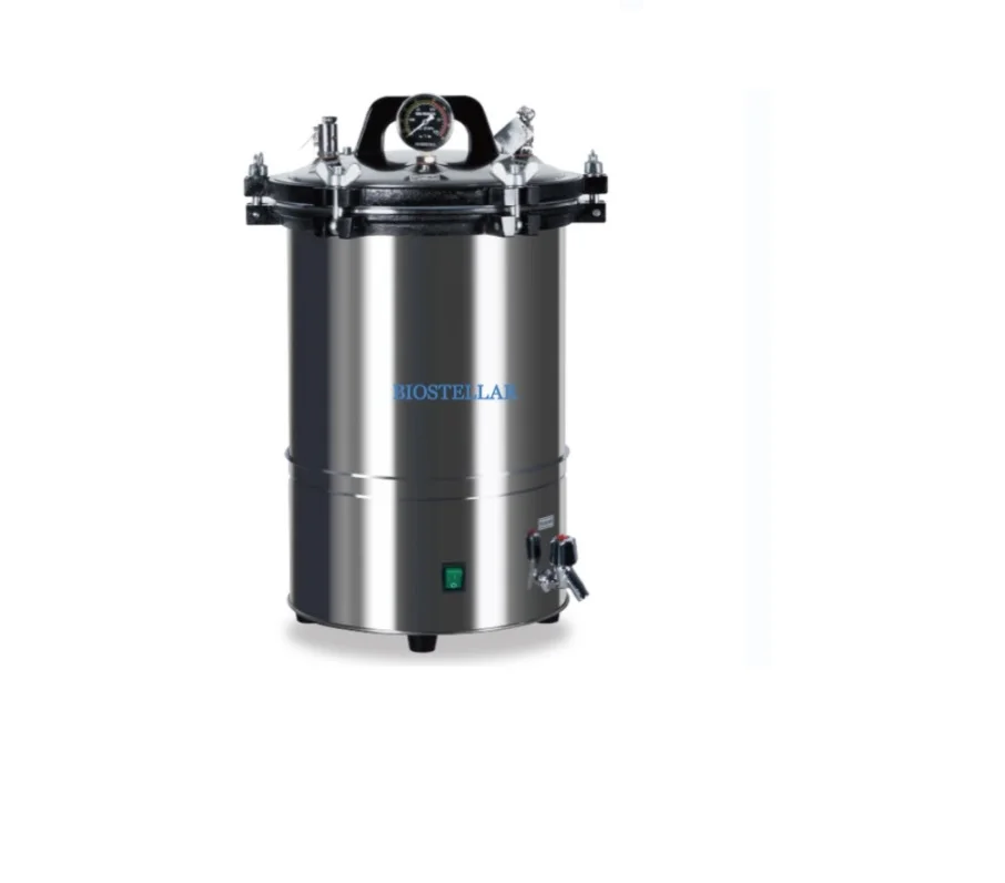 Mini Autoclave Portable Pressure Steam Sterilizer 126c Working ...