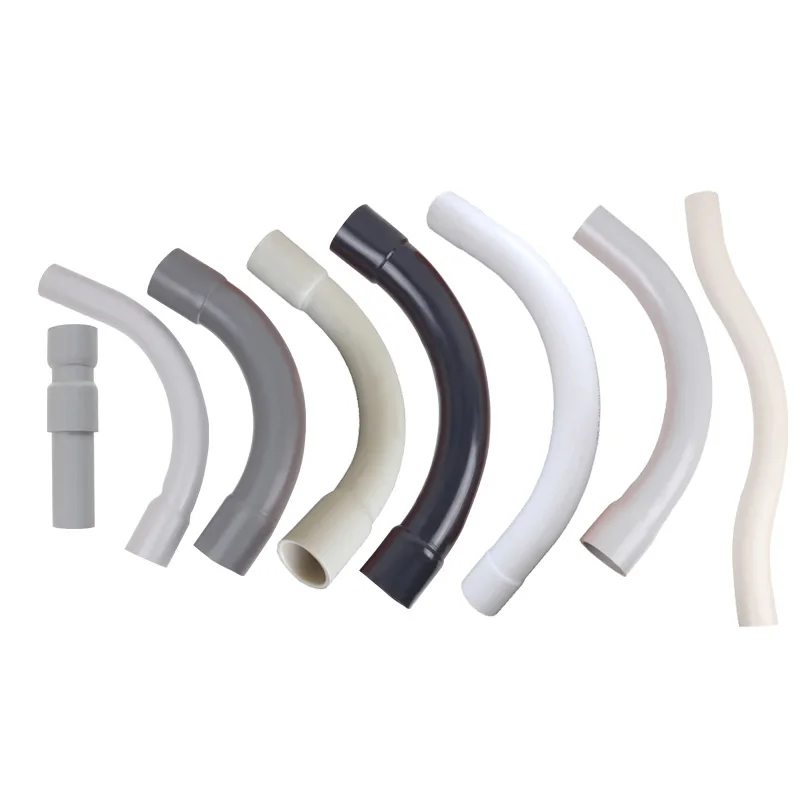 Electrical PVC Conduit Bend 100mm 45-Degree Sweep Radius Plastic ...
