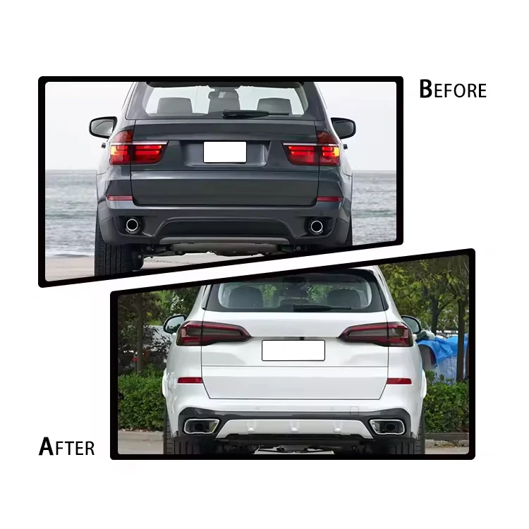 Upgrade To G05 M-tech Bodykit Body Kit For Bmw X5 E70 2008-2013 Grille Headlamp Fenders Trunk ...