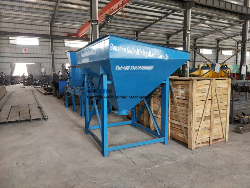 Sand Feed Hopper with Large Capacity and Belt Conveyor System for ...