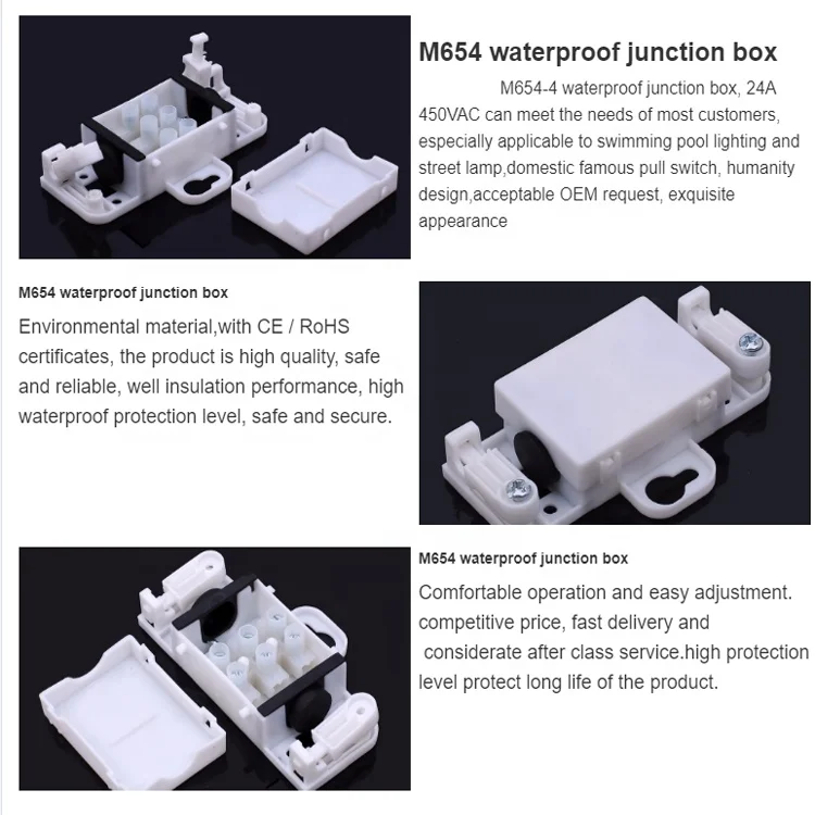 Ip54 Waterproof Brand New Heat Resistant Wire Connectors Small ...