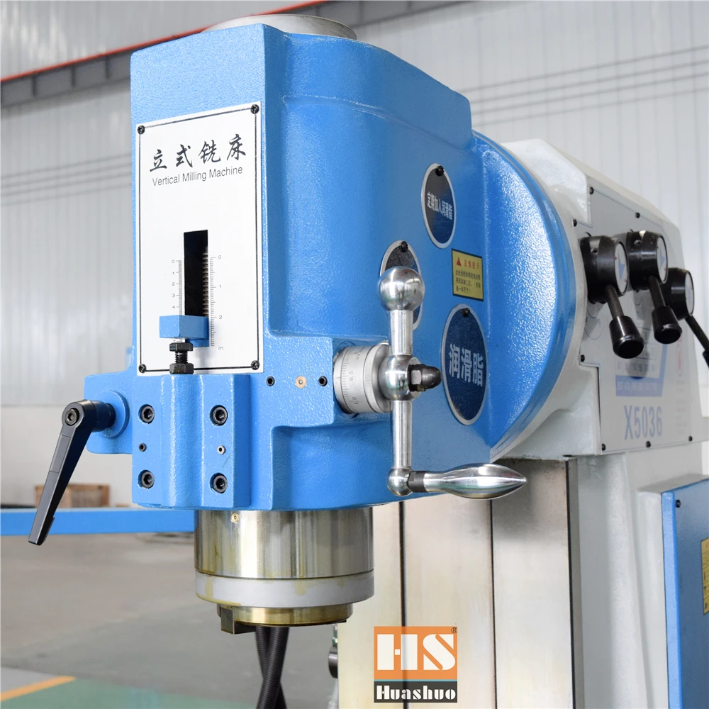 X5036 Turret Drill Milling Machine Horizontal And Vertical Milling ...