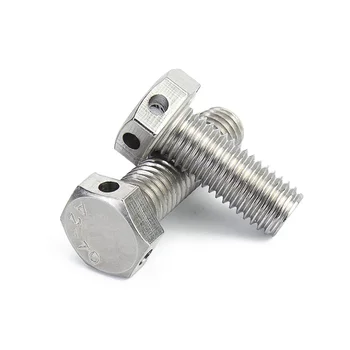 304 Stainless Steel Head Perforated Outer Hexagonal Screws M6m8 - Buy ...