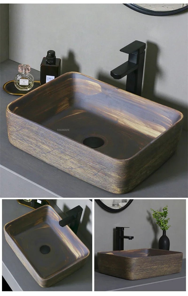 Modern Wash Hand Basin Hotel Sanitary Ware Ceramic Hand Wash Basin With ...