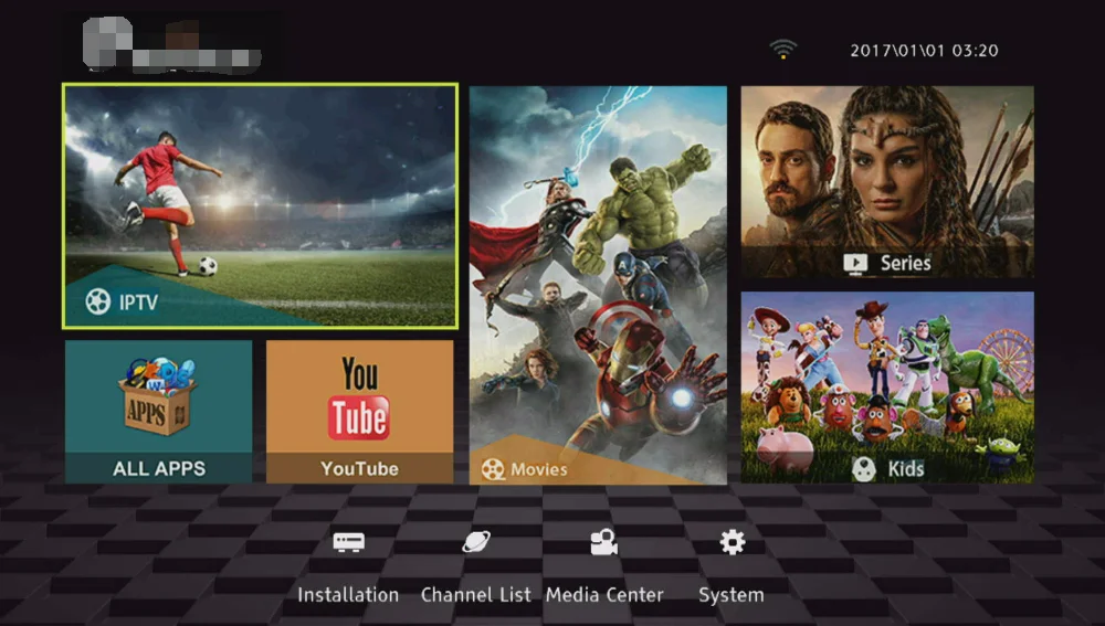 2023 Tiger G1g2 High Class V2 Full Hd H.265 Dvb-s2x Decoder Satellite ...