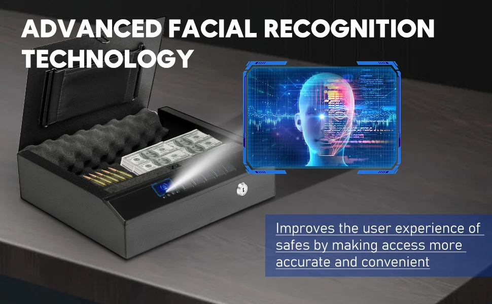 Safewell Facial Recognition Gun Safe - Secure Your Firearms