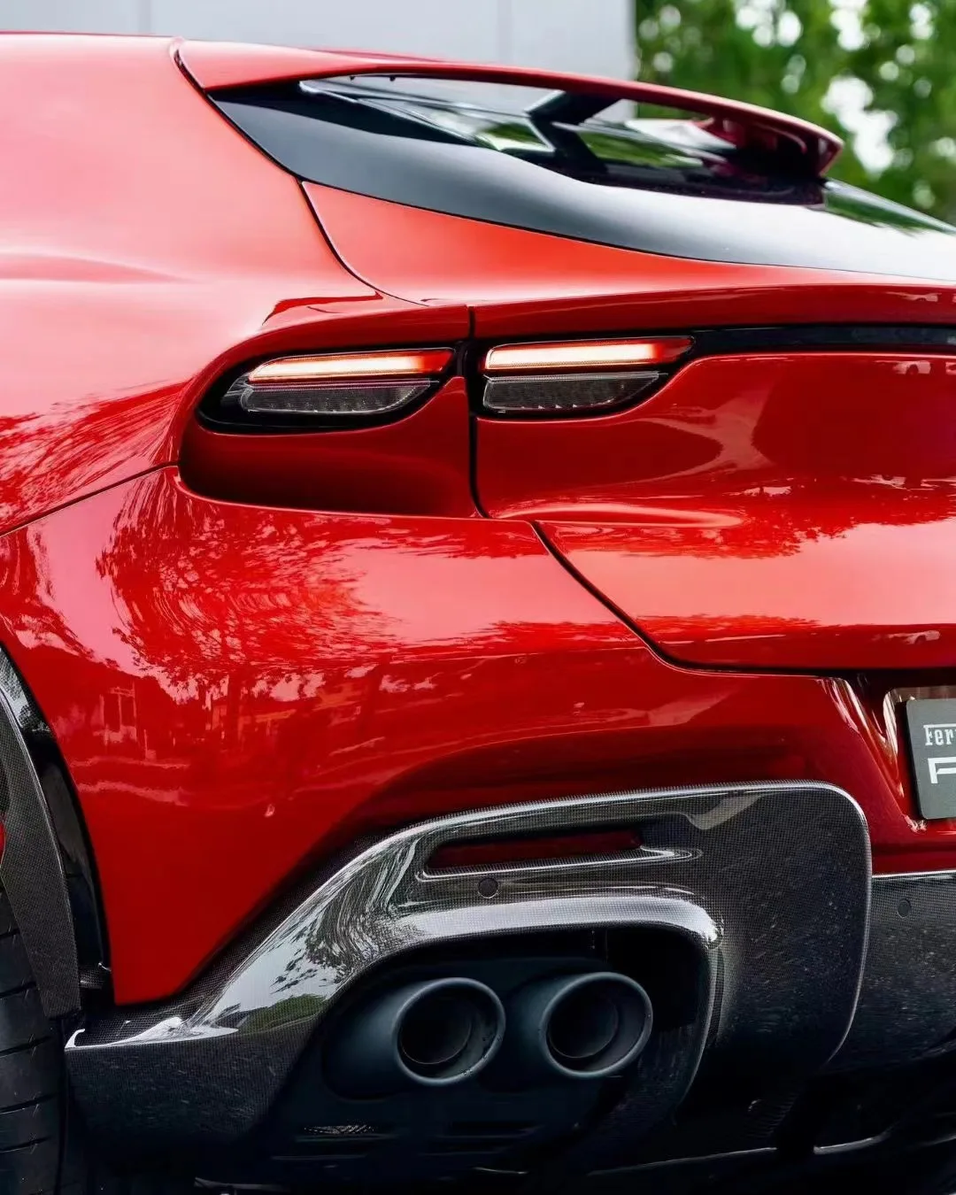 For Ferrari Purosangue Carbon Fiber Body Kit Purosangue Upgrades Oem ...