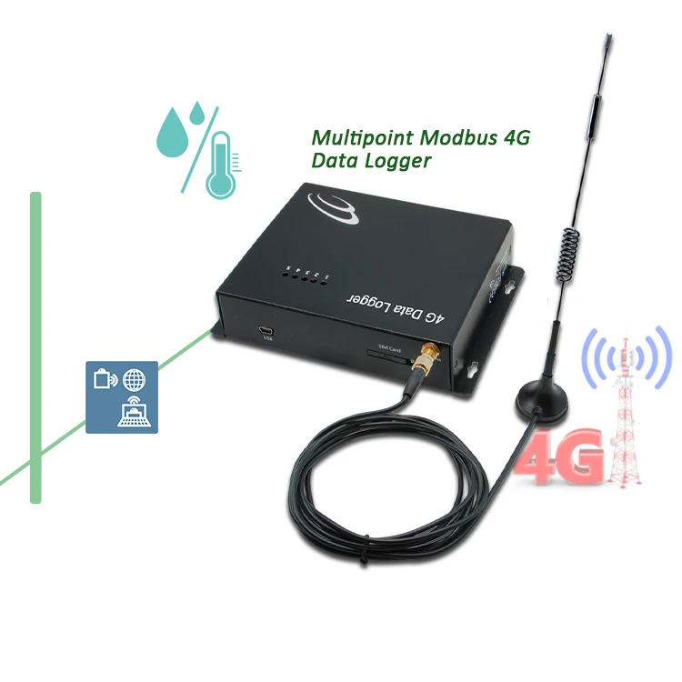 Co2 Temperature Controller Gprs Modbus Device 4g Recorder Modbus Meter ...