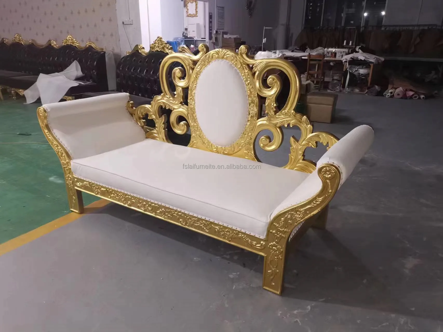 Luxury Princess Prince King Queen Loveseat Throne Chair