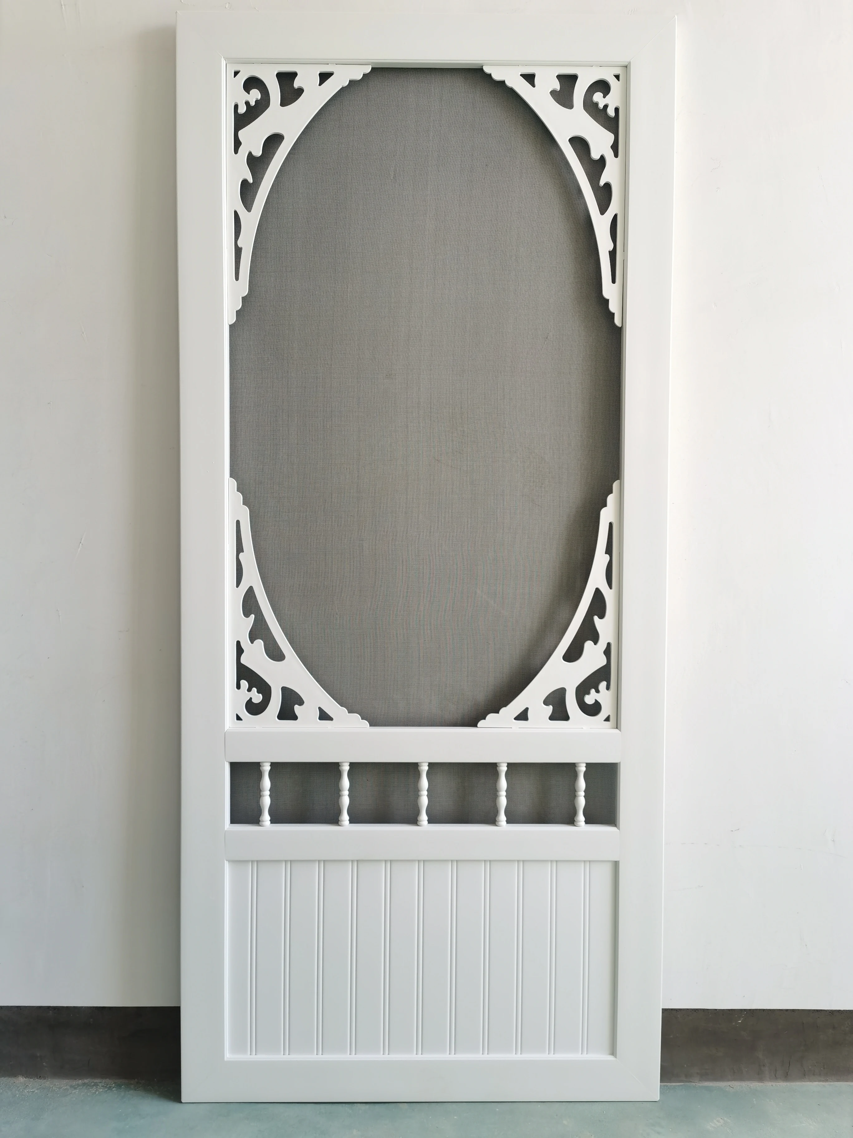 Cheap Price Supermarket Solid Vinyl White Screen Door - Buy Screen Door ...