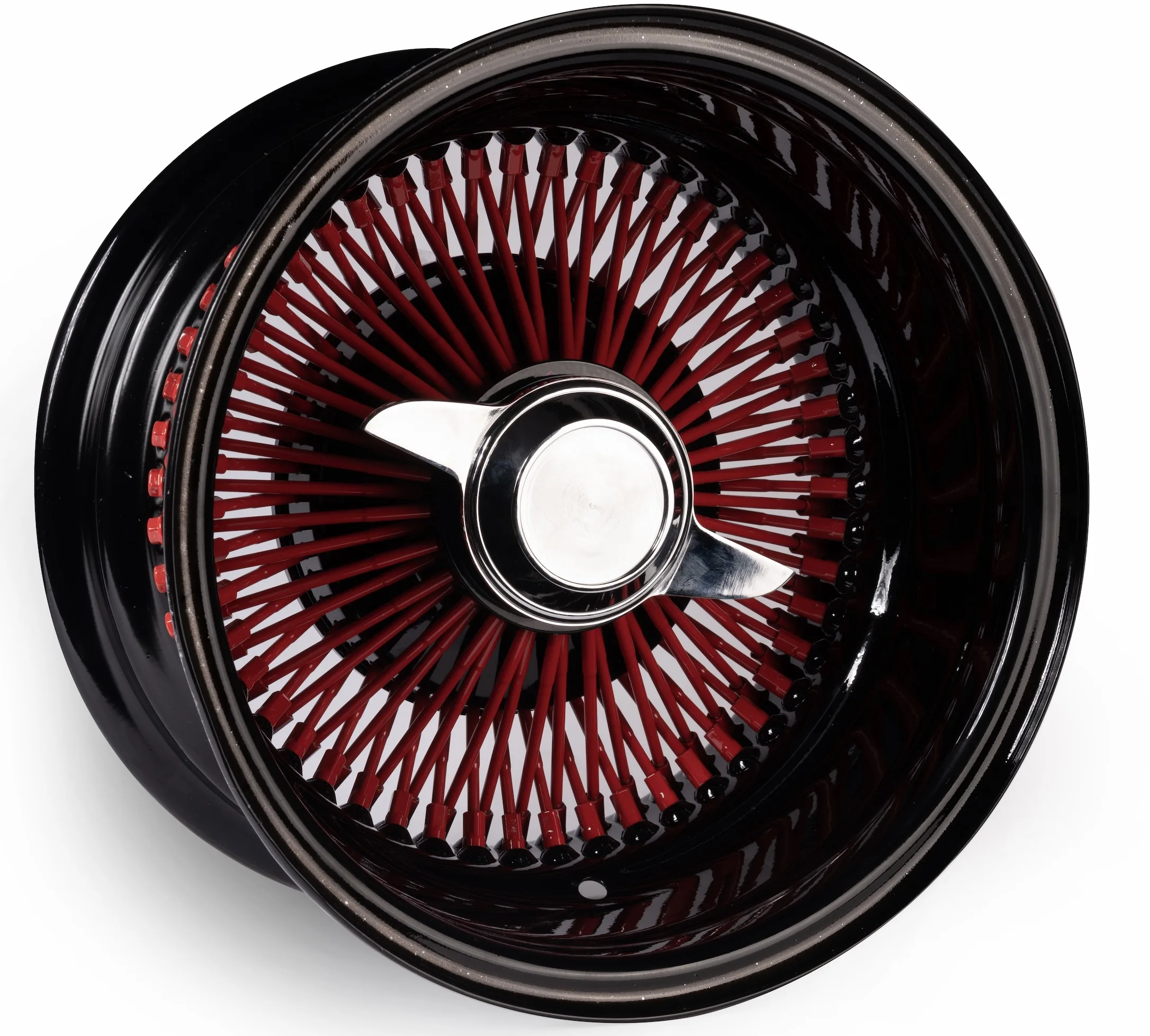 Wire Wheels 18 19 20 Inch 13x7 Car Wire Powder Coated Customization ...